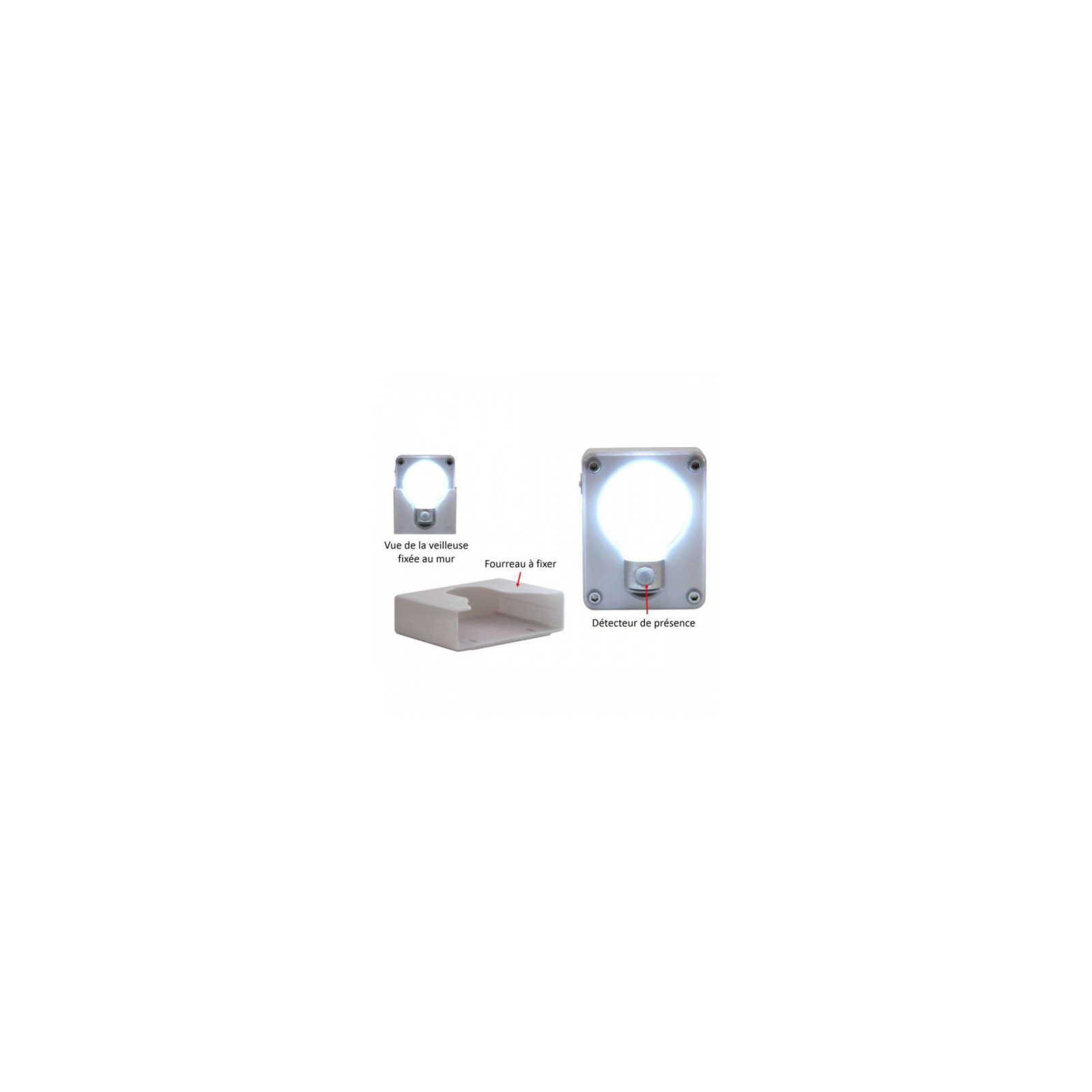Lampe veilleuse autonome Bulbe