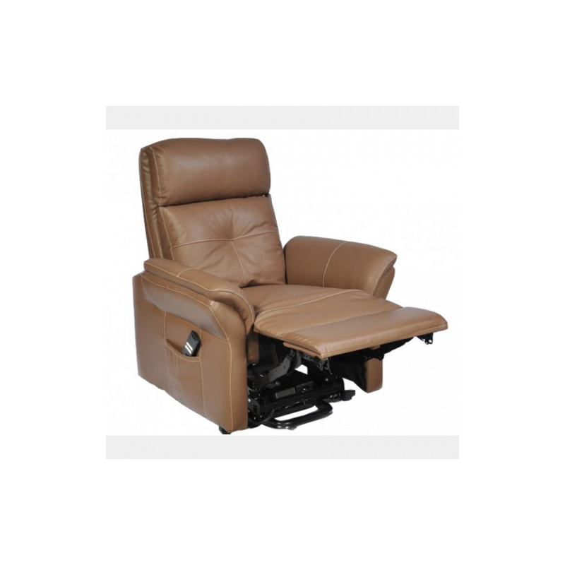 Fauteuil Releveur Relaxation Diamant Cuir 2 moteurs