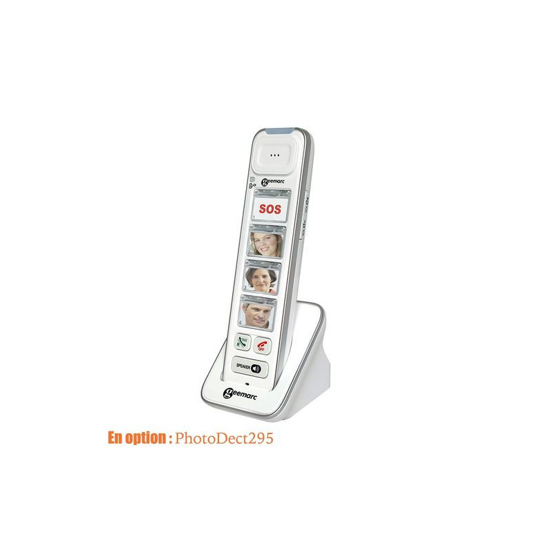 Téléphones Duo Amplidect Combi Photodect 295 Geemarc